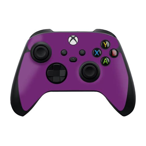 Solid Purple Skin For Microsoft Xbox Series X And S Controller