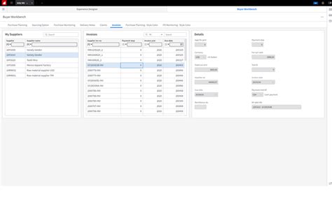 M3 Experience Designer Buyer Workbench Infor Marketplace