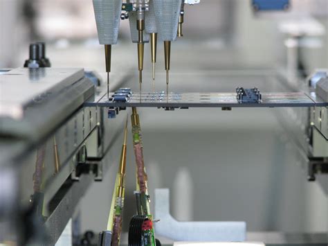 Flying Probe Test FPT In Circuit Test ICT Kuttig Electronic