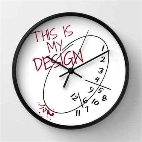 Hannibal Clock Clock Wall Clock By Animateastory Artofit