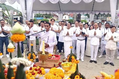 พิธีบวงสรวง พุทธาภิเษก สมเด็จพระพุฒาจารย์ โต พฺรหฺมรํสี รุ่น เจริญ9วิเศษ ที่วัด