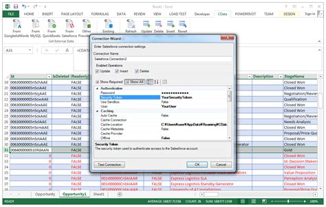 sap bydesign をexcel から読み書き：sap bydesign excel アドイン cdata software japan