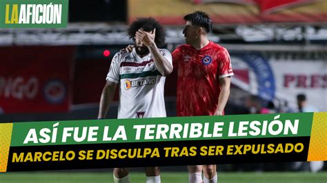 Marcelo Provoca Terrible Lesión A Luciano Sánchez Grupo Milenio