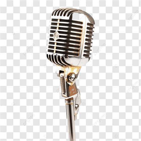음악가를 위한 상징적인 빈티지 무대 마이크 무대 마이크 레트로 마이크 클래식 마이크 Png 일러스트 및 이미지 에 대한 무료 다운로드 Pngtree