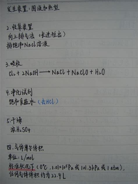 最齐全的高中化学笔记都在这里啦【超清晰，超实用！】