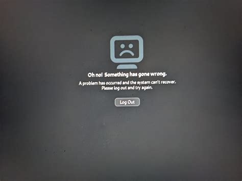 something has gone wrong system can t recover r fedora