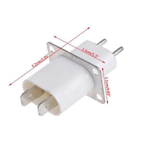 Conector Novo Original Tomada Filamento Para Magnetron De Micro Ondas