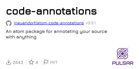 Code Annotations