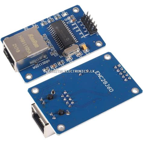 ENC28J60 LAN Ethernet Module Digitalelectronics Lk