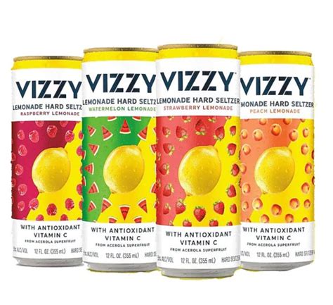 Vizzy Lemonade Hard Seltzer Variety 24 12 Oz Cans Beverages2u
