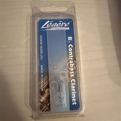 Legere Reeds Contrabass Clarinet Reeds Strength 225 Reverb