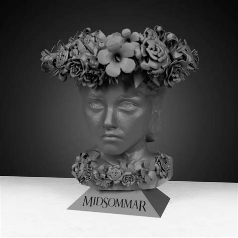 Midsommer Florence Pugh As Dani Statue Bust By 3d Dak Makerworld