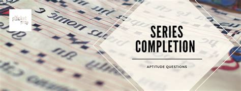 Series Completion Aptitude Questions PacketPrep