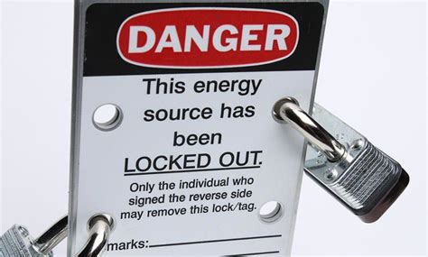 Energy Isolation Lockout Tagout Workplace Safety Nigeria Limited