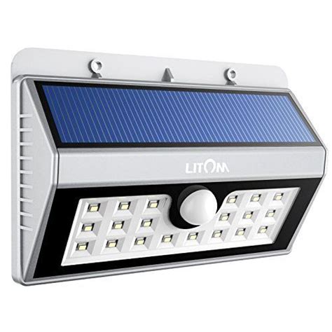 URPOWER Solar Lights Outdoor LED Motion Sensor Security Lights