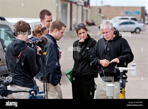 Researcher Josh Wurman Explains How One Of His Tornado Pods Works To