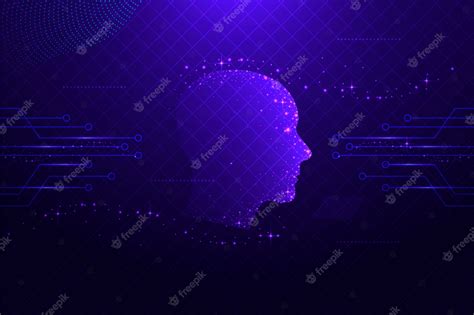 Premium Vector Gradient Brain Background