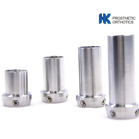 45mm 90mm Iso 13485 Stainless Steel Prosthetic Short Adaptor