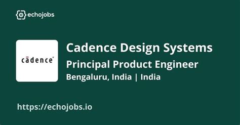 Cadence Design Systems Is Hiring Principal Product Engineer India Bengaluru India [r Python