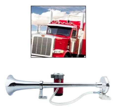 Bocina Para Camion Con Compresor 1 Corneta 45cm 12v Cuotas sin interés