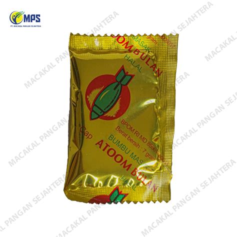 Jual Bumbu Tabur Dan Penyedap Rasa Atom Bulan Kemasan Kecil G Shopee Indonesia