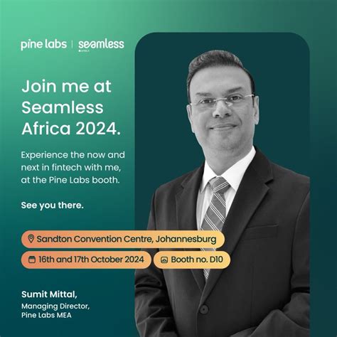 Sumit Mittal On Linkedin Excited To Be Participating In Seamless