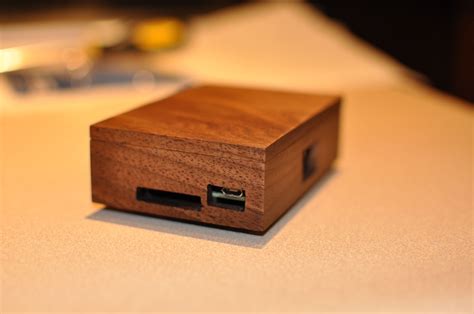 Crump Projects Walnut Raspberry Pi Enclosure All Done