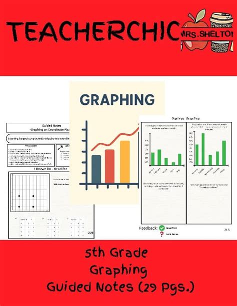 5th Grade Graphing Data Guided Notes Teks Based By Teacherchic