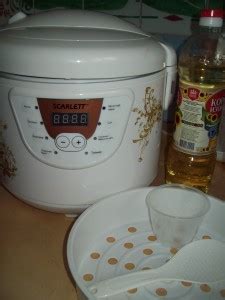 Мультиварка Скарлет - Scarlett SC 410 - Вкусные рецепты с фотографиями