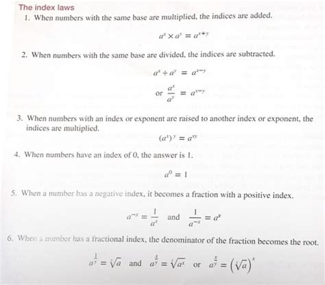 Chapter 1 The Logarithmic Function Flashcards Quizlet