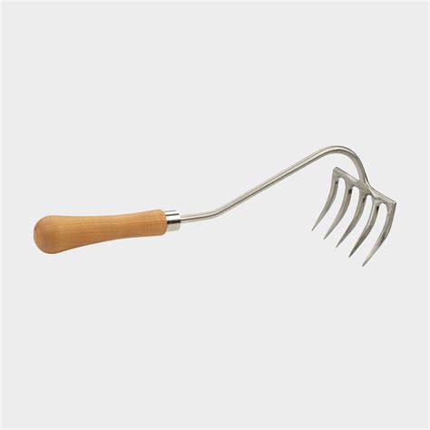 Sneeboer 5 Tine Garden Rake With Cherry Handle Gardenheir