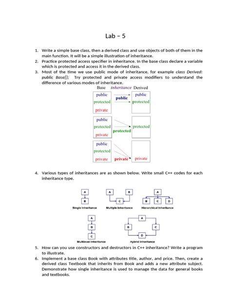 Lab Assignment 5 Uta018 Pdf Class Computer Programming