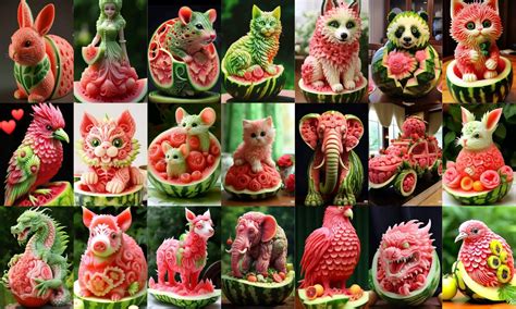 Amazing Watermelon Sculptures Ideas In 2023 How To Make Diy