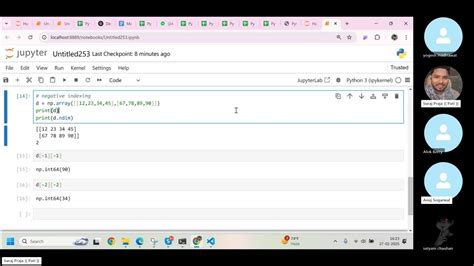 Numpy Indexing And Slicing And Numpy Arraypython Part Two 2 Youtube