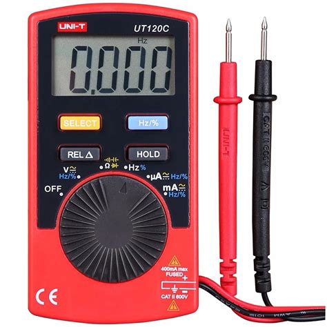 Aliexpress Buy UNI T Ut120C Pocket Size Digital Multimeter Auto