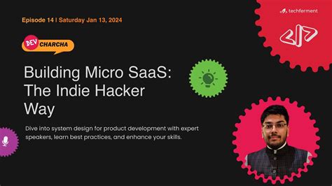 14 Building Micro SaaS TechFerment YouTube