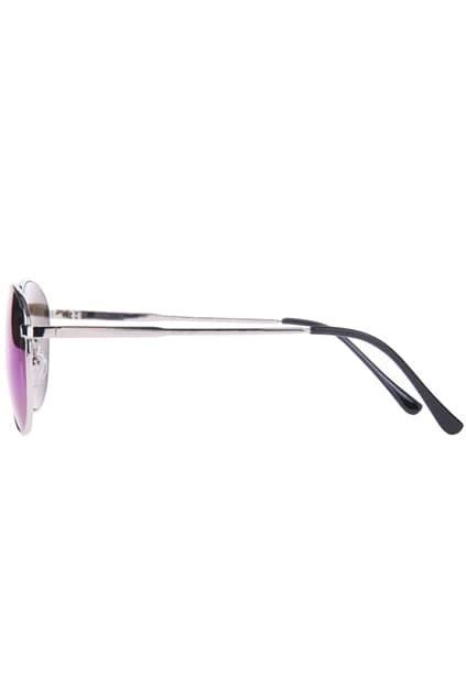 Gradient Blue Tinted Lenses Sunglassesfor Women Romwe