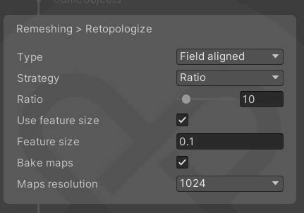 Retopologize