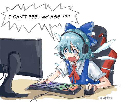 Cirno Touhou Drawn By Wwparasi Danbooru
