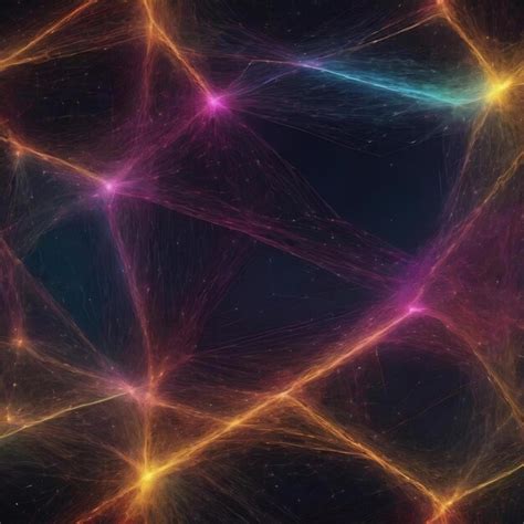 Premium Photo Abstract Digital Background Connecting Dots And Lines
