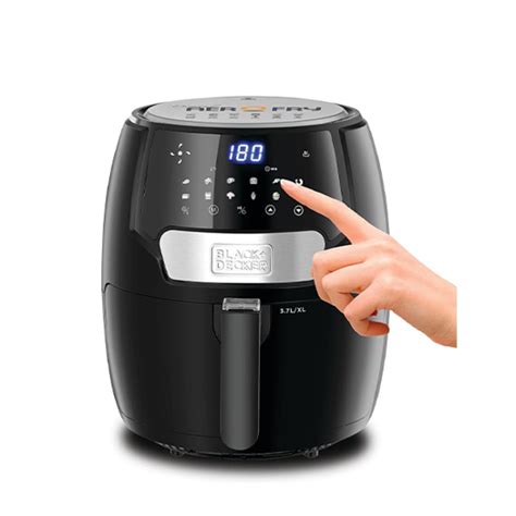 شركة العراقى قلاية هوائية بلاك اند ديكر 1500 وات سعه 37 لتر لون اسود