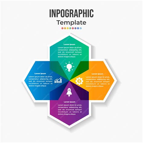 Premium Vector Business Hexagon Timeline Infographic Icon Designed