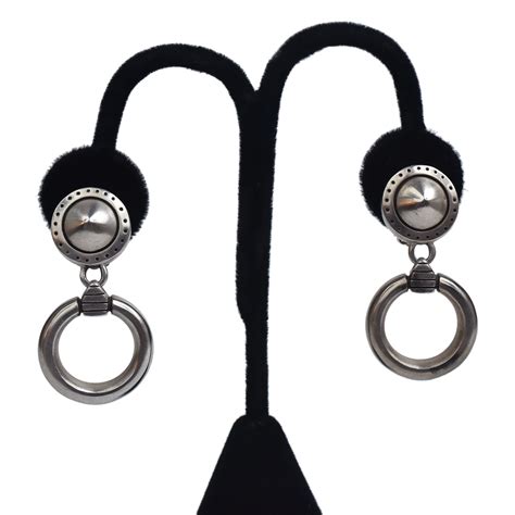 Lisa Jenks Clip On Earrings Signed Etsy