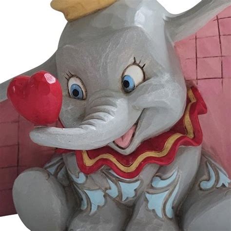 Disney Traditions Dumbo With Heart By Jim Shore Statue Envision Ts