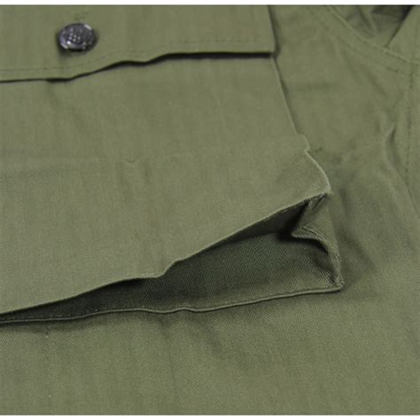 Veste De Combat Treillis HBT Herringbone Twill OD 7