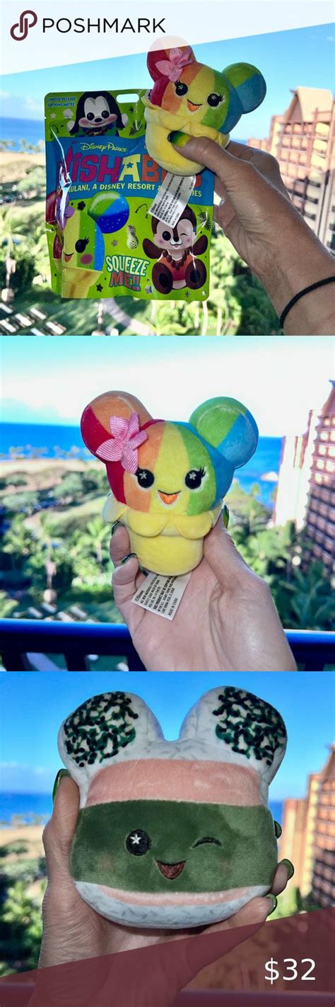 Spam Musubi Micro Plush Disney Parks Aulani Resort Exclusive Wishables