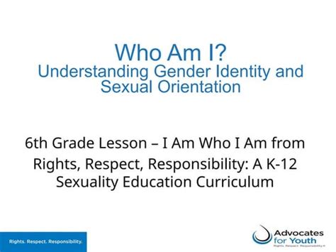 Gender Identity And Sexual Orientation Ppt