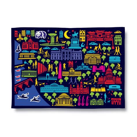DC Architectures Tea Towel Naked Decor