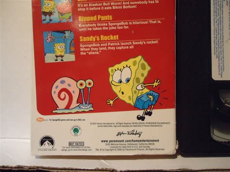 Spongebob Home Sweet Pineapple Vhs