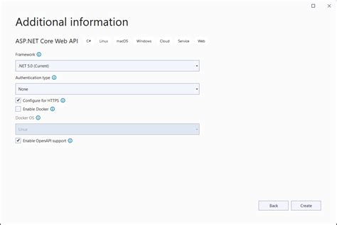 build an asp core web api 5 0 with curd operations using entity
